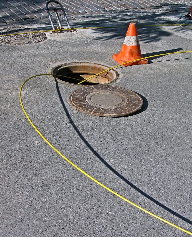 732 Cable Manhole Stock Photos - Free & Royalty-Free Stock Photos from ...
