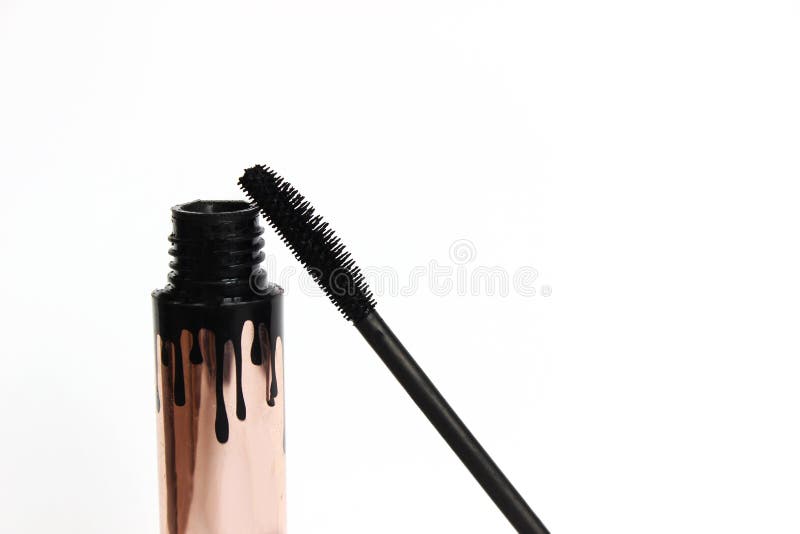 Open Mascara Close Up. Eyelash Brush Stock Photo - Image of open, brush ...