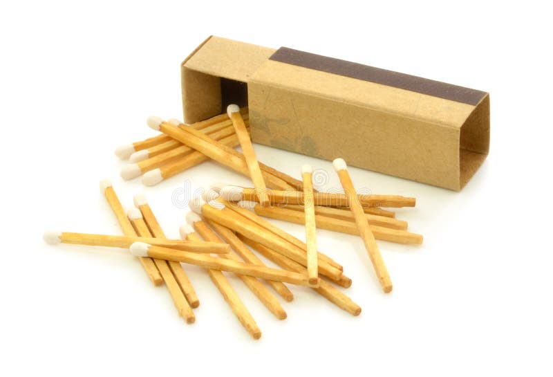 Open matchbox stock photo. Image of kitchen, loneliness - 36805882