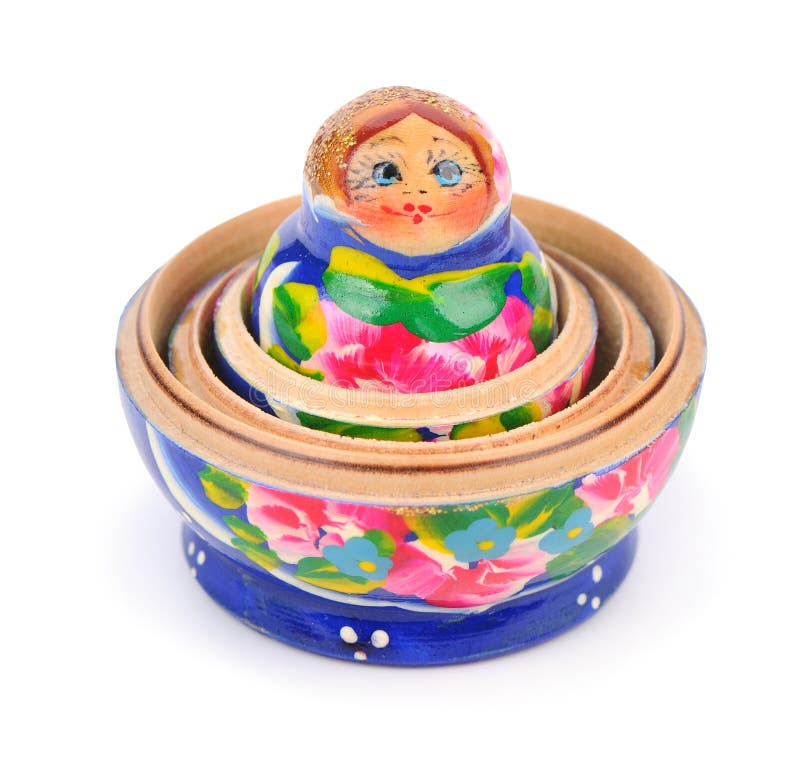 Open matreshka doll stock image. Image of matrioska, babushka - 27942837