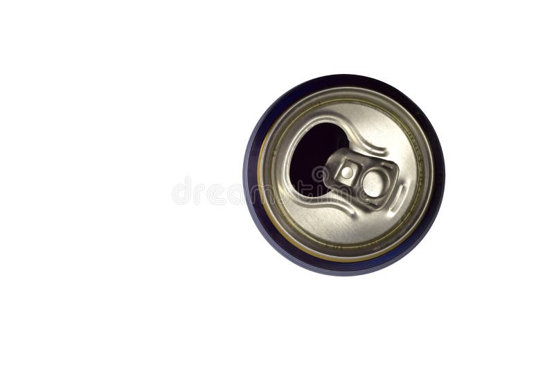 Open metal beer bottle. stock image. Image of circle - 174891967