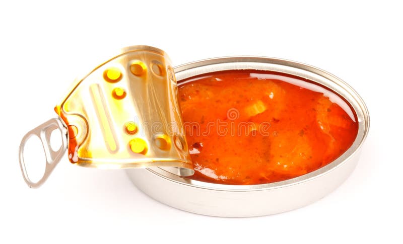 Open Metal Can stock photo. Image of canned, open, metallic - 28186836
