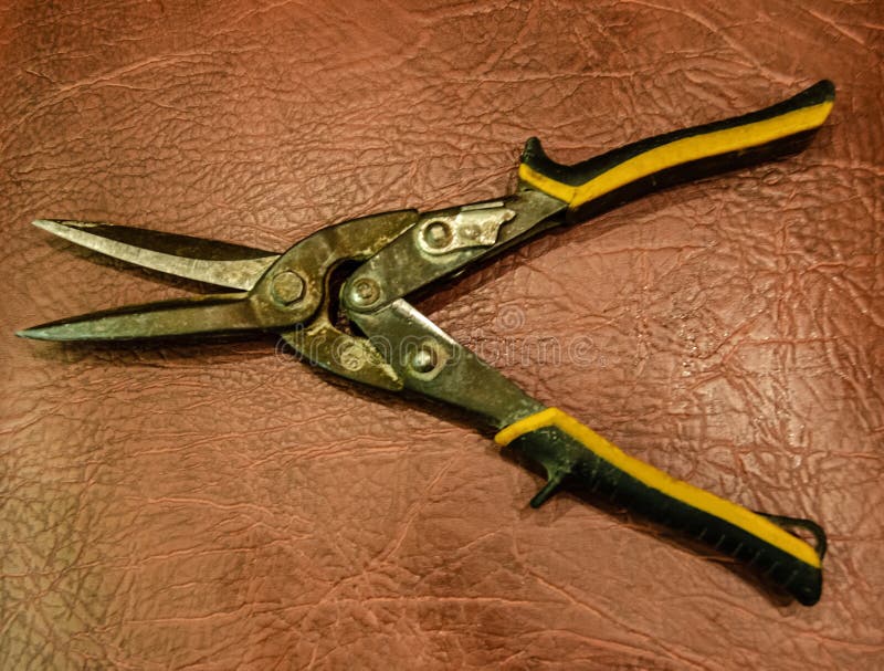 Working Tool â€” Metal Scissors Stock Photo - Image of development ...
