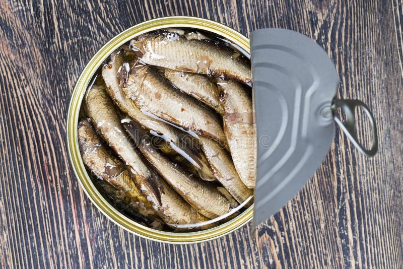 Open the metal tin stock image. Image of foods, vitamin - 223312029