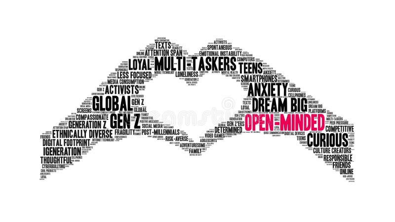 Open-Minded Animated Word Cloud Stock Video - Video of igeneration ...