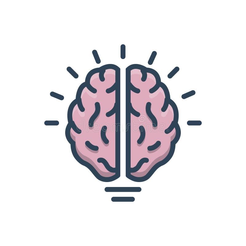 Color Illustration Icon for Open Minded, Motivation and Concept Stock ...