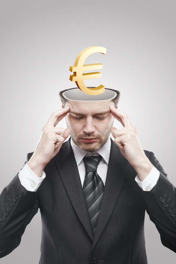 Open Minded Man With Swimming Pool Inside Stock Image - Image of ...