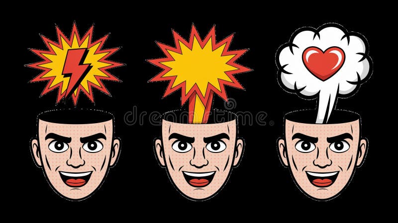 Open Minded Male and Female Characters Express Empathy. Emotional ...