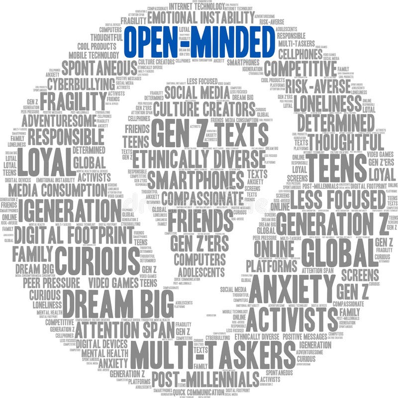 Open minded stock illustration. Illustration of understand - 35418995