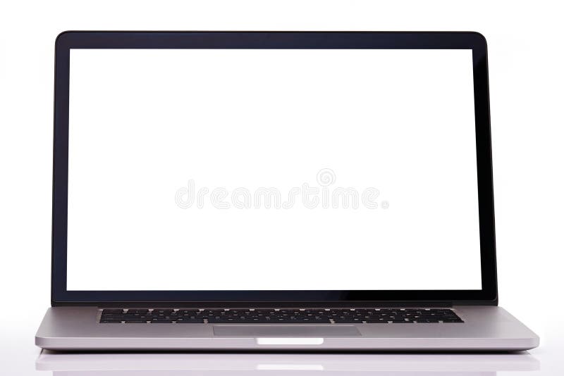 Open Modern Laptop Isometric View Stock Image - Image of open, display ...