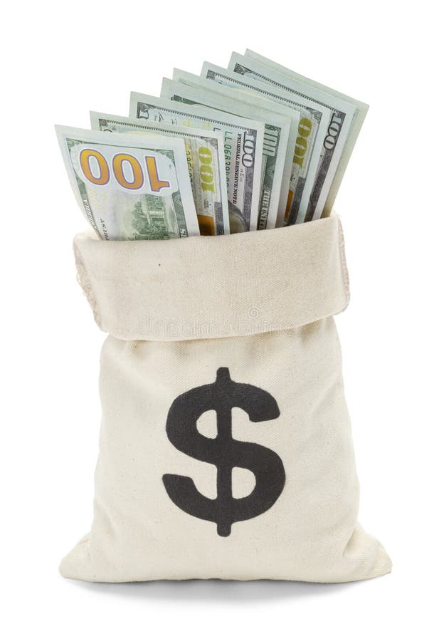 Open Money Bag stock image. Image of business, savings - 76065987