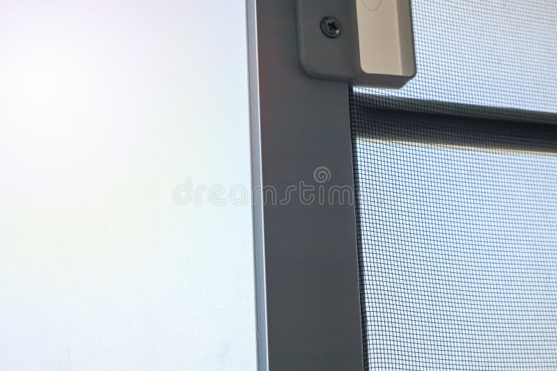 Open Mosquito Net Wire Screen On House Window Protection Against Insect ...