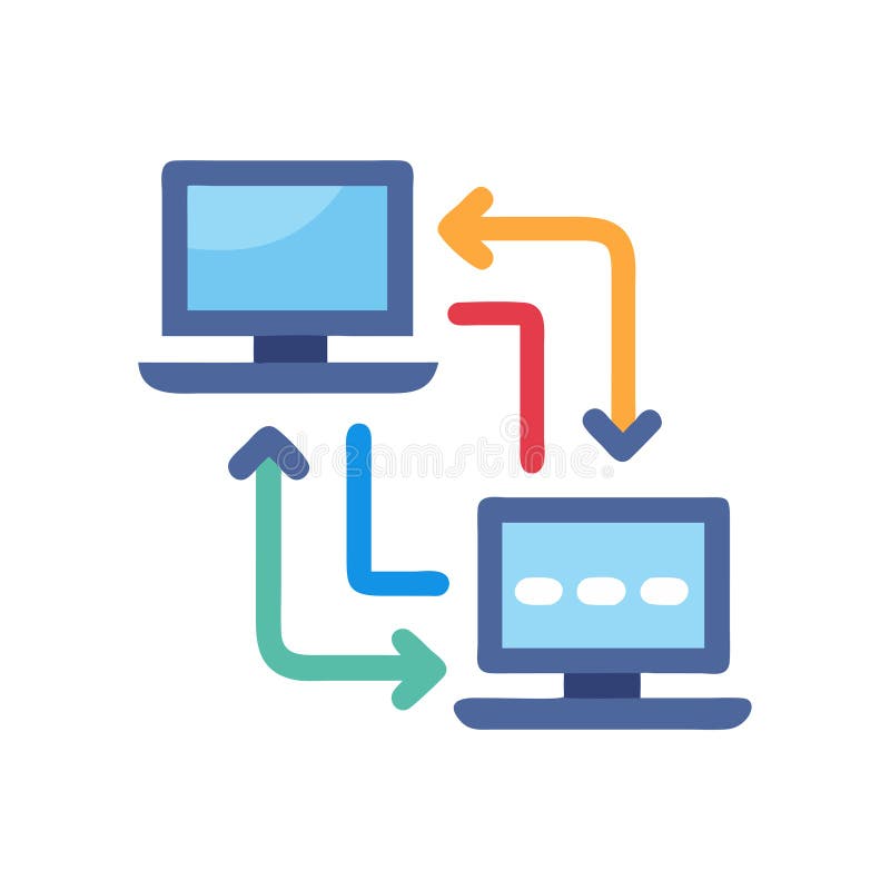Network Connection Icon Stock Illustrations – 558,881 Network ...