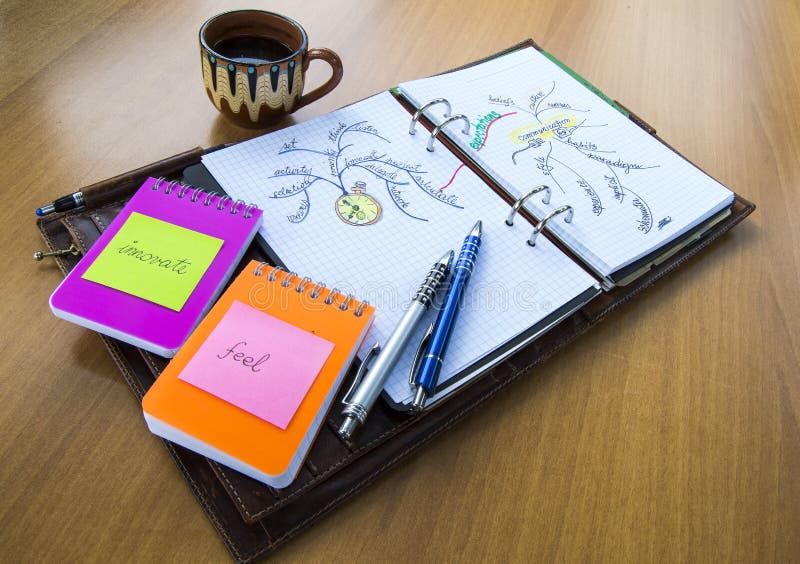 Open note book on table stock photo. Image of books, memory - 43106678