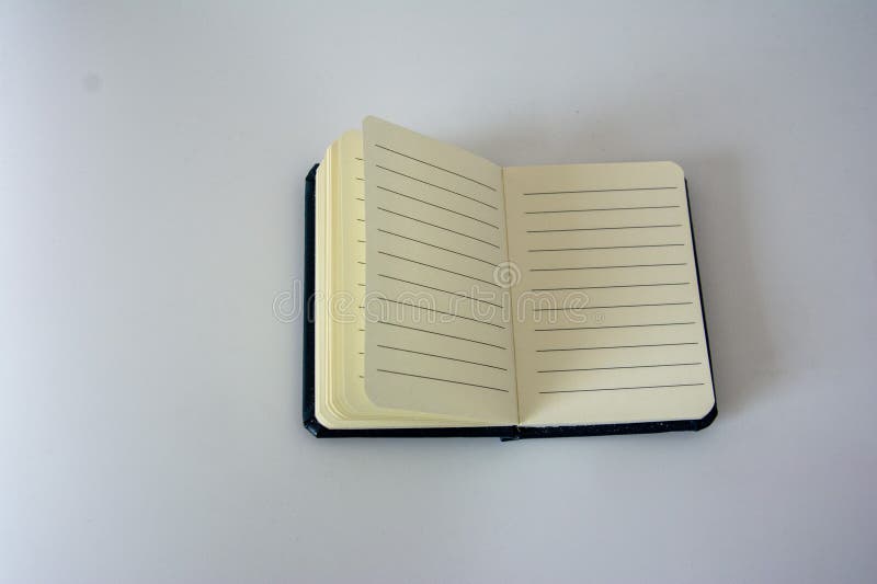 An Open Horizontal Line Record Book Stock Photo - Image of room, gadget ...