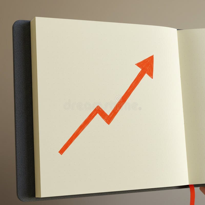 Orange Line Art Hand-drawn Multicolor Modern Vector Illustration ...