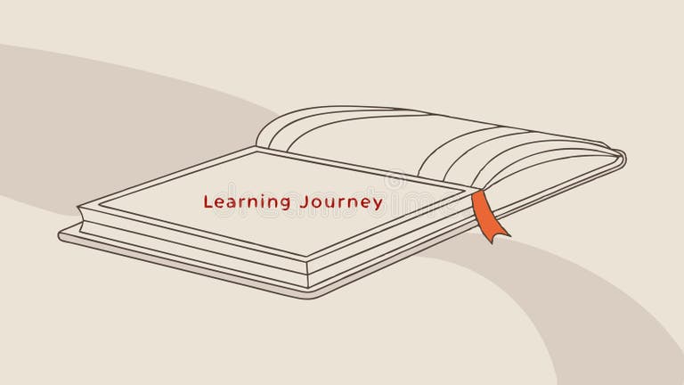 Open Notebook, Learning Journey and Progress, Vector Design Generative ...