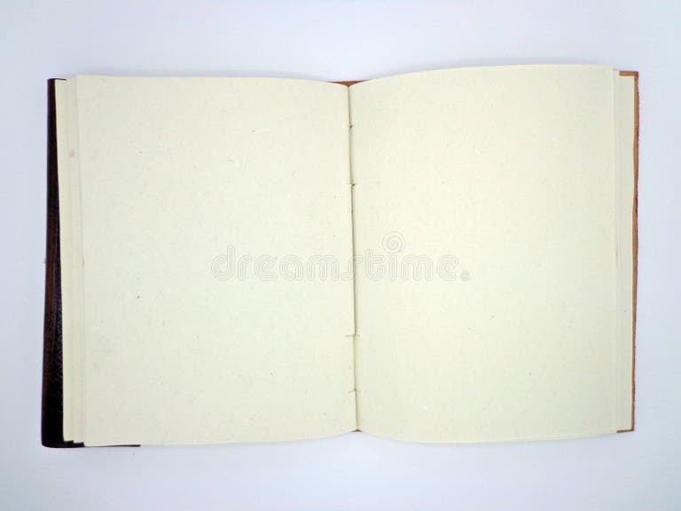 Open notebook on lectern stock photo. Image of blank - 209695160