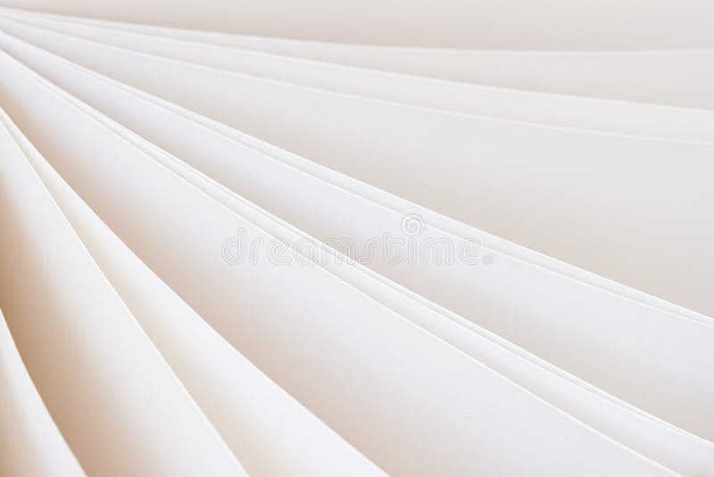 Light Paper Close-up, End View. Abstract Natural Background Stock Image ...