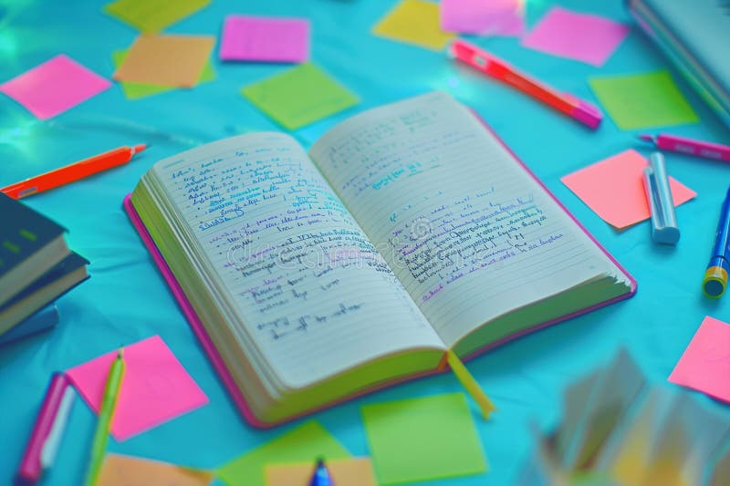 Open Book Sticky Notes Stock Illustrations – 90 Open Book Sticky Notes ...