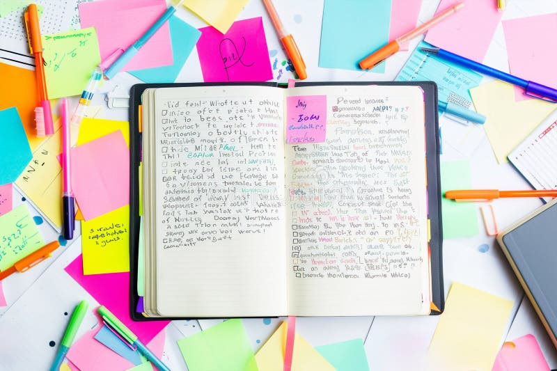 Open Book Sticky Notes Stock Illustrations – 89 Open Book Sticky Notes ...