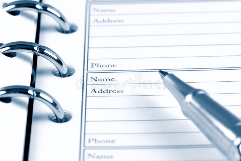 Open notebook and pen stock photo. Image of pencil, binder - 18351040