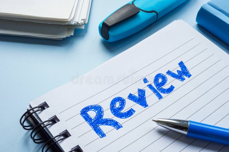 Open Notebook with Review. Feedback Collection and Personal Reflection ...