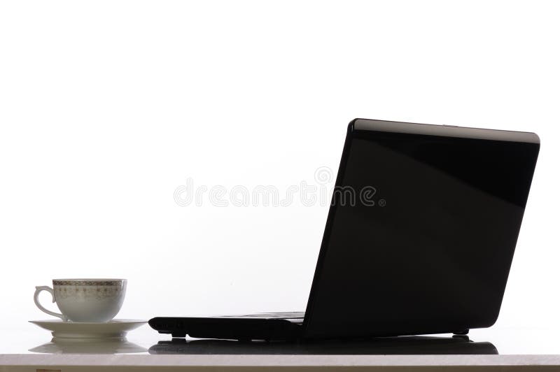 Open Notebook on Desk White Background Stock Image - Image of design ...