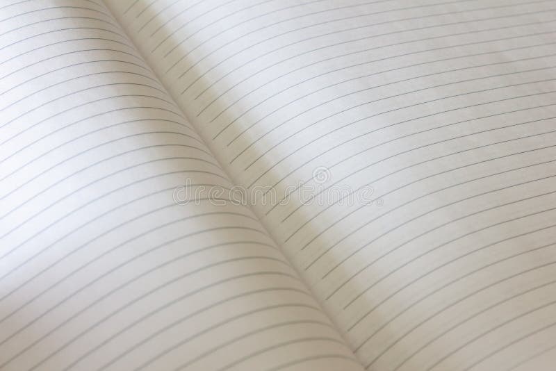 White Sheets of Notebook in Line Stock Photo - Image of space, abstract ...