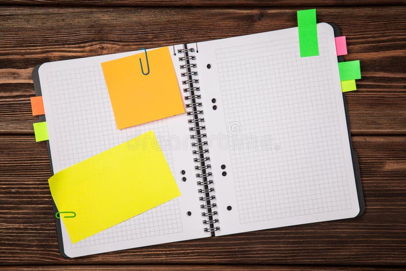 Open Notepad with Project Management Sign Stock Photo - Image of ...