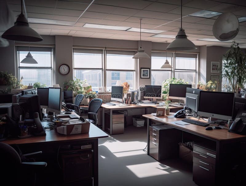 Open Workstations Stock Illustrations – 391 Open Workstations Stock ...