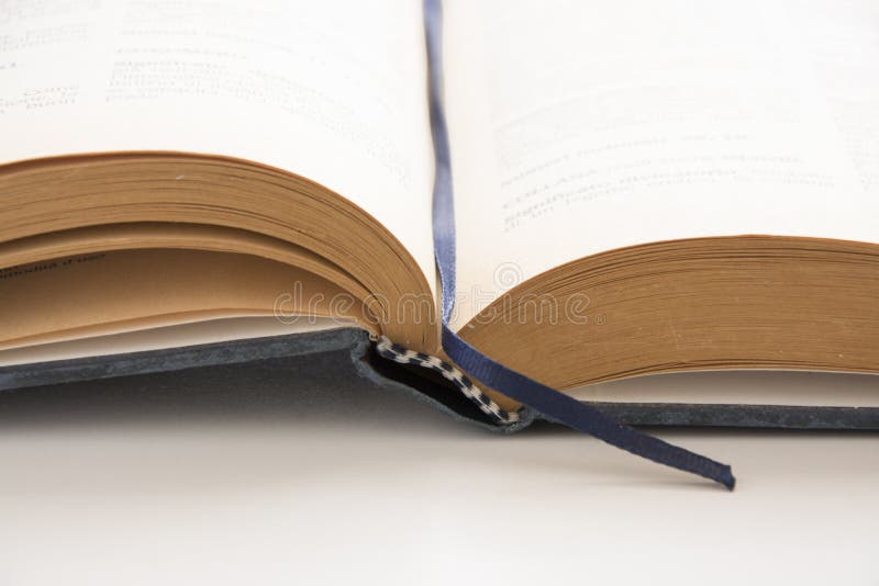 Open Old Book, Antique Literature Stock Photo - Image of library, text ...