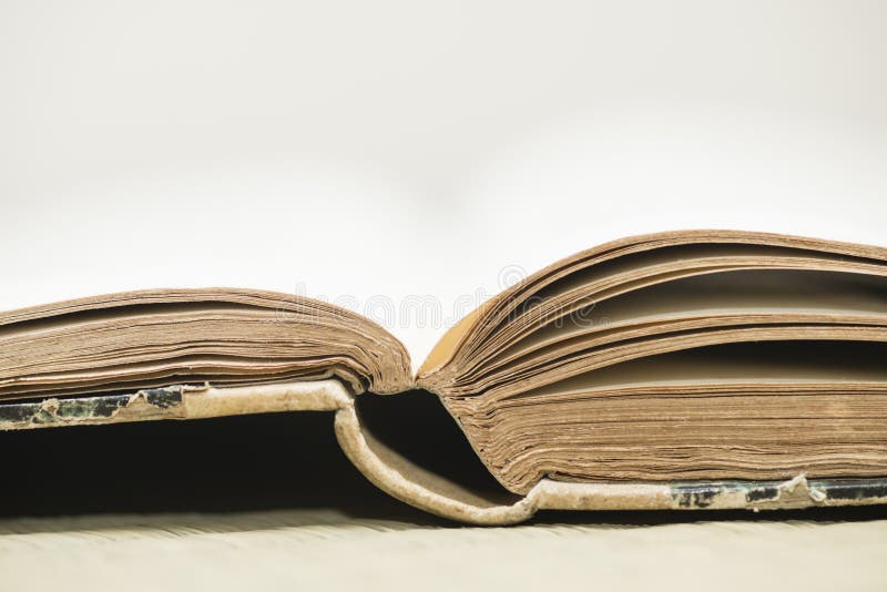 Open old book stock photo. Image of paper, knowledge - 139995572