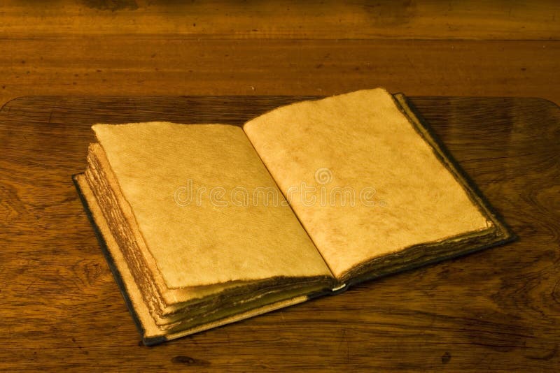 Open Old Diary or Notebook. Stock Photo - Image of ancient, medieval ...