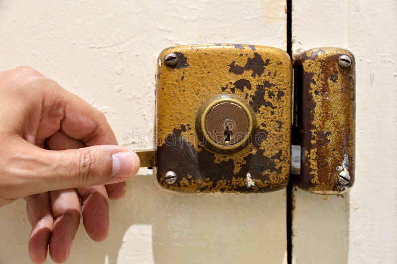 Old Man Reaching Hand Door Stock Photos - Free & Royalty-Free Stock ...