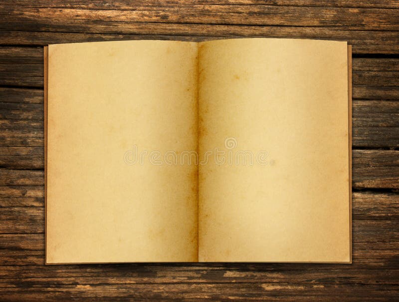 Open vintage book. stock photo. Image of white, vintage - 5432070