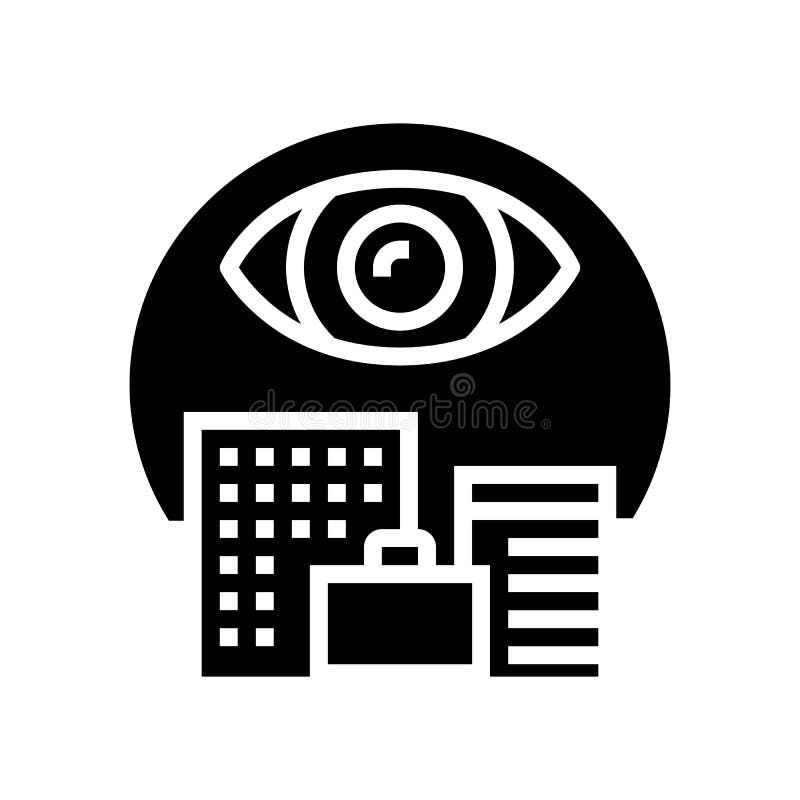 Open Operations Glyph Icon Vector Illustration Stock Vector ...