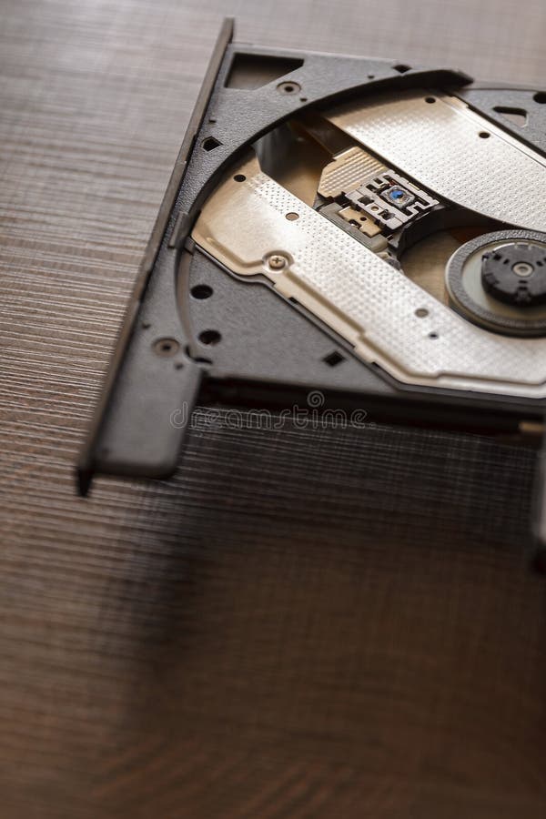 Laptop DVD Disk Drive stock image. Image of digital, disk - 11249409