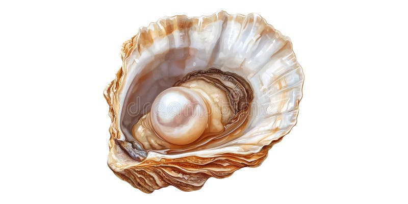 Open Oyster Pearl Isolated Transparent Background Stock Photos - Free ...