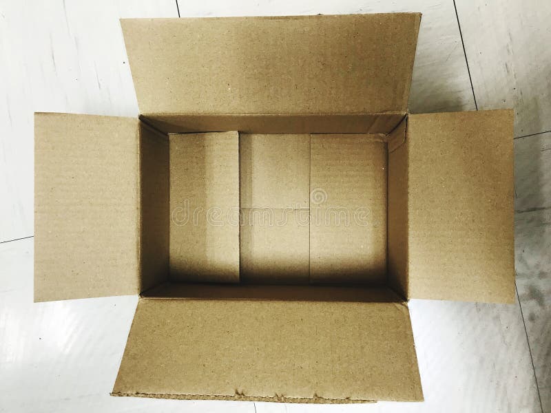 Open Package Isolated on White Stock Photo - Image of padded, packing ...