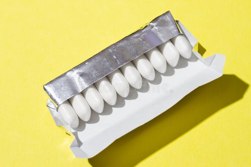 Open Package of Facial Oil Blotting Tissues Isolated on White, Top View ...