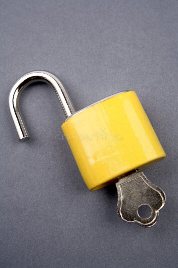 Open padlock stock photo. Image of lock, safeguard, concepts - 15349326