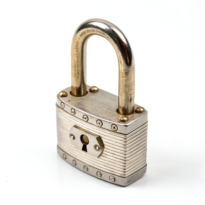 Open Padloc stock illustration. Illustration of lock - 357078661