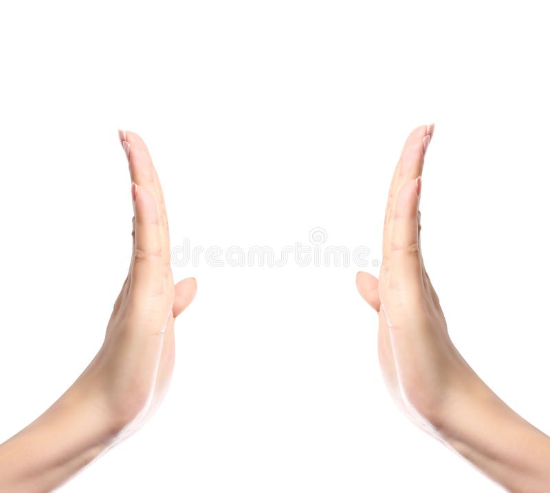 Open palm hand gesture stock image. Image of receiving - 38591139