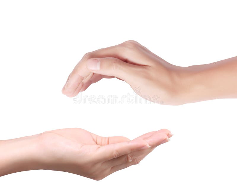 Open palm hand gesture stock photo. Image of focus, human - 37278526