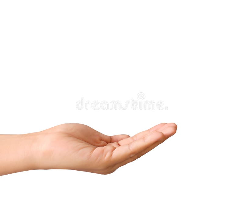 Open palm hand gesture stock photo. Image of male, closeup - 65746546