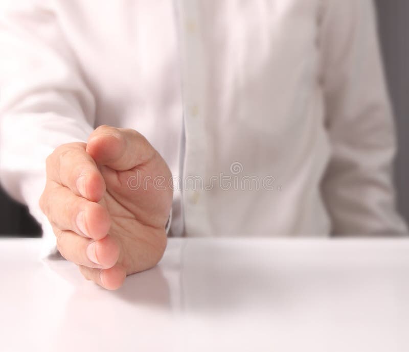 Open palm hand gesture stock photo. Image of gesture - 93532408