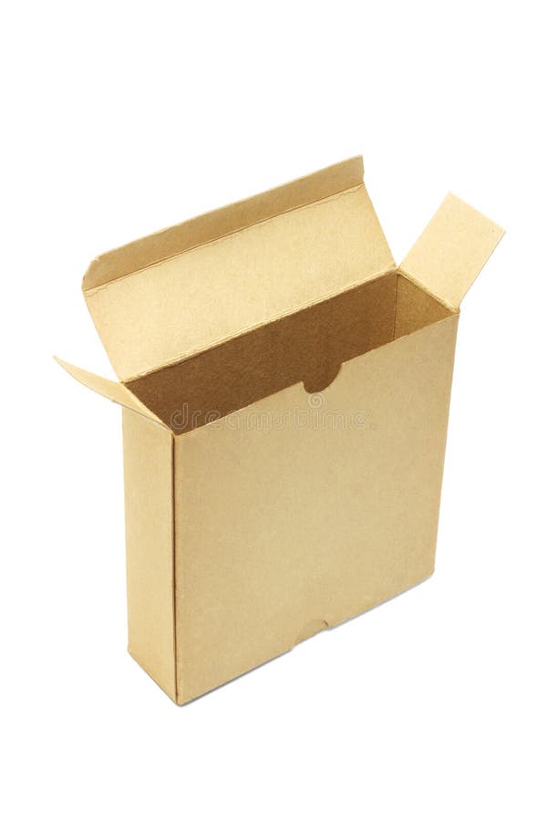 Empty Paper Box stock photo. Image of shot, recycling - 68408608
