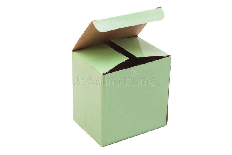 Open paper box stock photo. Image of blank, case, package - 56406986