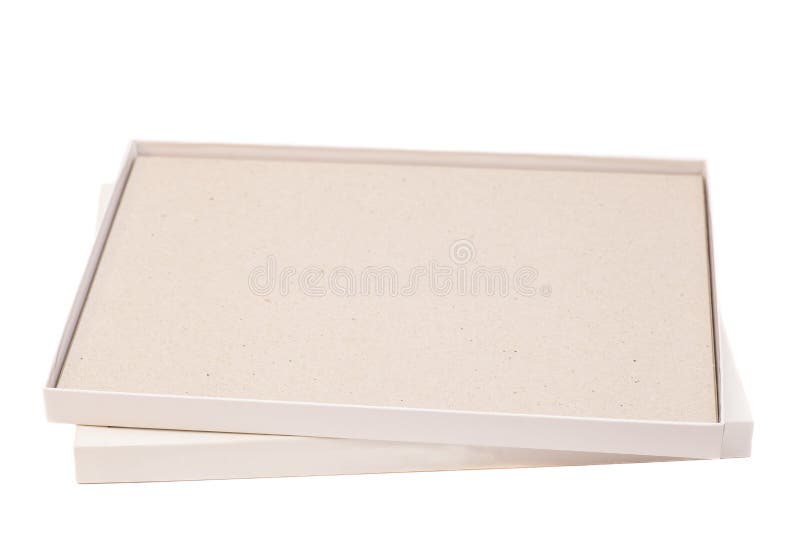 Open paper box stock photo. Image of case, paper, white - 56411490